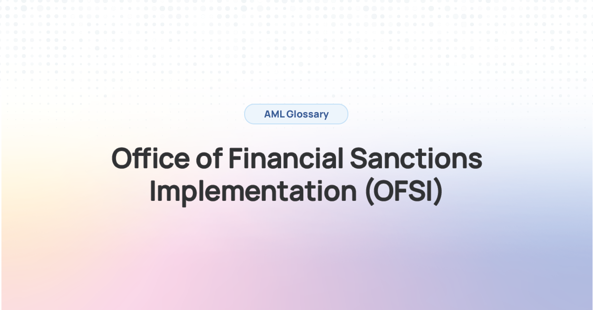Office of Financial Sanctions Implementation (OFSI) definition and ...